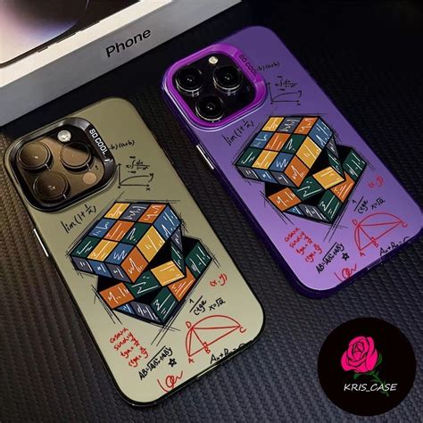 Jual Casing Ponsel Matte Imd Kualitas Tinggi Kubus Rubik Persamaan