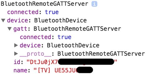 Web Bluetooth API Privacy