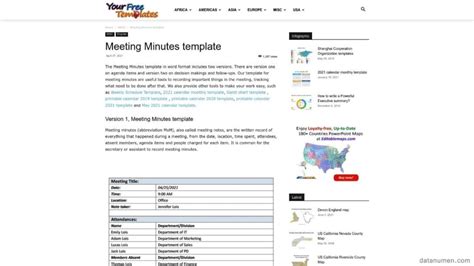 11 เว็บไซต์เทมเพลตรายงานการประชุม Word ที่ดีที่สุด 2024 [ฟรี]