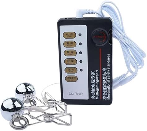 Electric Shock Nipple Clamps Pleasure Toy For Adults Role