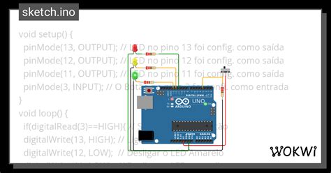 Exercício Wokwi ESP STM Arduino Simulator