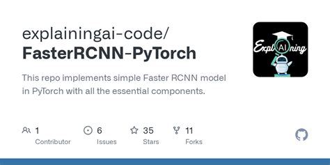Github Explainingai Codefasterrcnn Pytorch This Repo Implements