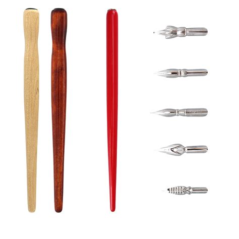 Pen Nibs For Calligraphy Writing Cartoon Comic Drawing Dip Pen} F7 £1 45 Picclick Uk
