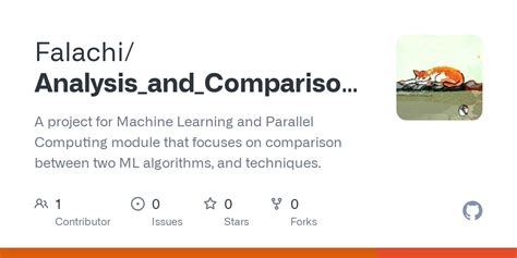 Github Falachianalysisandcomparisonofmachinelearningtechniques