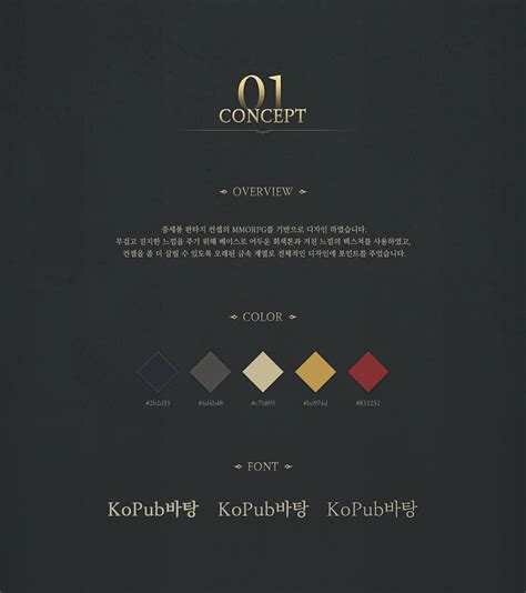 Mobile Mmorpg Ui Design Portfolio Behance