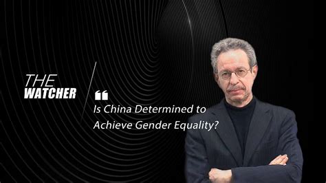 Is China Determined To Achieve Gender Equality Cgtn