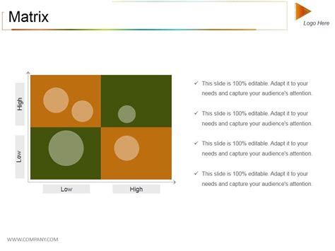 Matrix Ppt Powerpoint Presentation Portfolio Demonstration