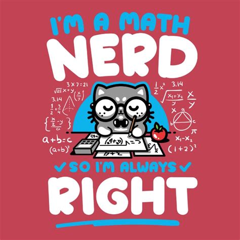 Camiseta Premium Unisex «im A Math Nerd 01 De Demonigote Superfan Art