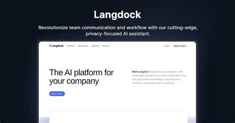 Langdock Gdpr Compliant Chatgpt For Enhanced Team Productivity Deepgram