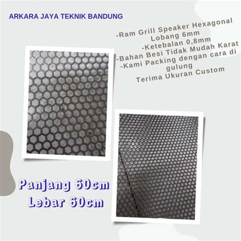 Jual Ram Speaker Grill Besi Hexa X Cm Di Seller Rumix Cengkareng Timur Kota Jakarta Barat
