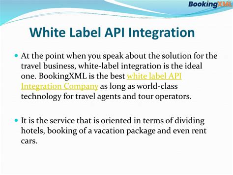 Ppt White Label Api Integration Company Powerpoint Presentation Free