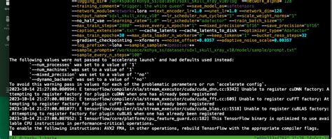 Multiple Errors When Initiating Sdxl Training With Most Recent Update · Issue 310 · Linaqruf