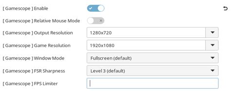 Please Add All Gamescope Launch Options To Lutris System Options · Issue 4707 · Lutrislutris