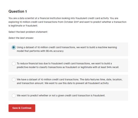 Solved You Are A Data Scientist At A Financial Institution Chegg Com