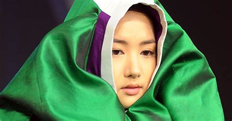 포토 단아한 박민영 한복의 美