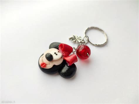 brelok myszka minnie - breloki ღ art-Madam.pl