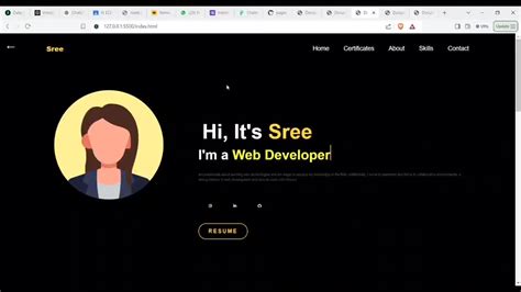 sree laxmi on linkedin portfolioproject webdevelopment frontenddevelopment…