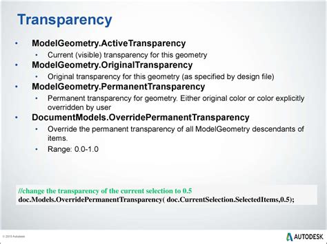 Navisworks Api Training Model Lab 4 Online Presentation