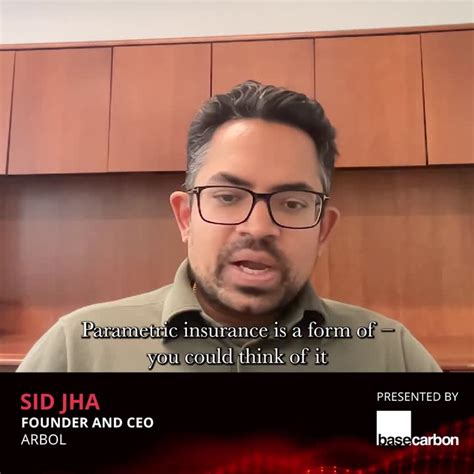 Video Siddhartha Jha On Linkedin Carbon Insurance Climaterisk