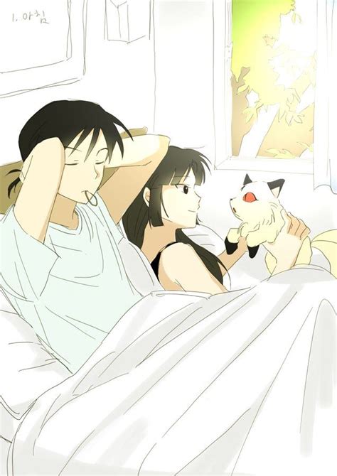Inuyasha And Kagoma Family Ideas Inuyasha Inuyasha Love Kagome And Inuyasha