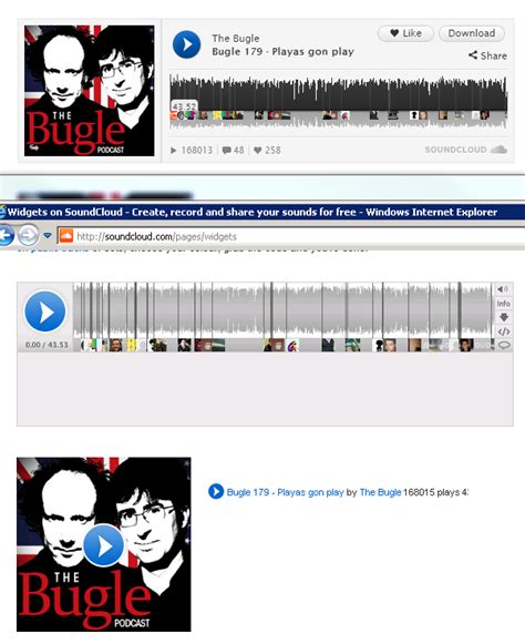 Internet Explorer 10 Soundcloud Embedded Player Is Not Working