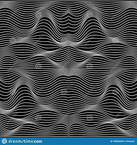 Vector Abstract Lines Pattern Waves Background Stock Vector Illustration Of Side Background
