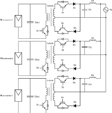 Figure 2 From Single Phase Grid Connected Microinverter For Low Power