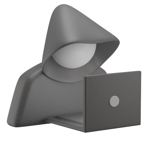 Premium Photo 3d Hacker Illustration