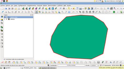 Transformar Un Shapefile Tipo Polígono En Uno Tipo Línea Mediante El