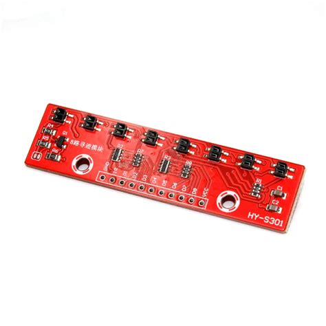 Sensor Infrarrojo Qtr8a Chino Generico Análogo Edutronicas