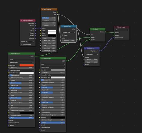 Displacement Brick Node Issues - Ask - GameDev.tv