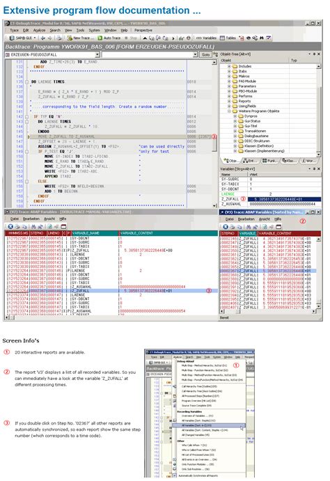 CT Software CT Debug Trace Module