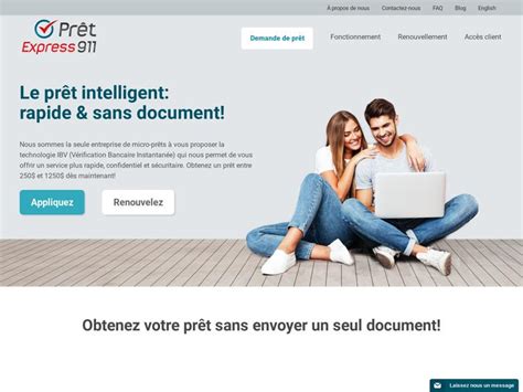 Prêt Express 911 Pour Un Crédit Rapide Et Sécurisé Au Québec