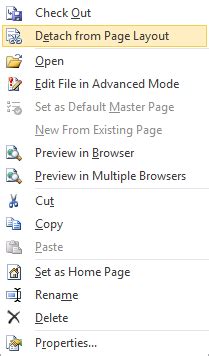 SharePoint Page Layout Button Disabled In The Ribbon How To Enable It Stephan Robberts