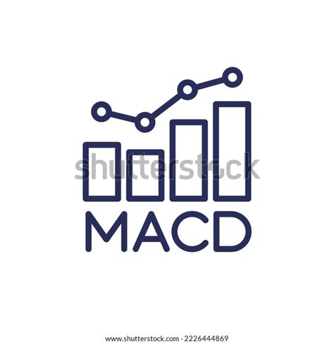 Macd Trading Indicator Line Icon Vector Stock Vector Royalty Free Shutterstock