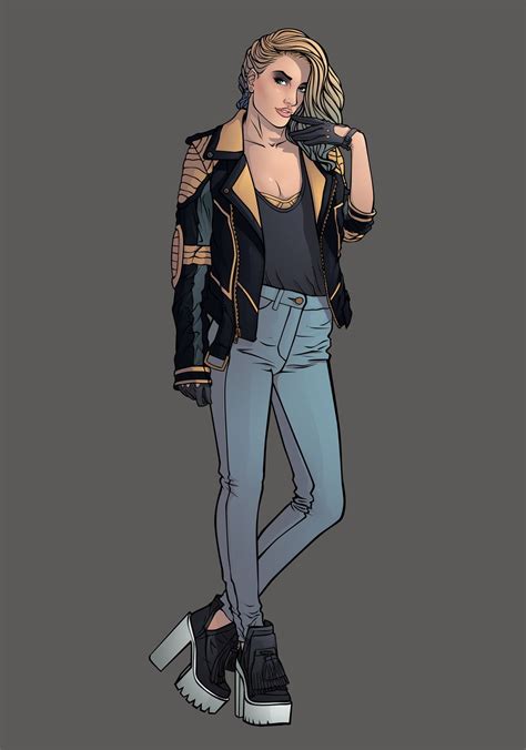 Black Canary Comic Cosplay