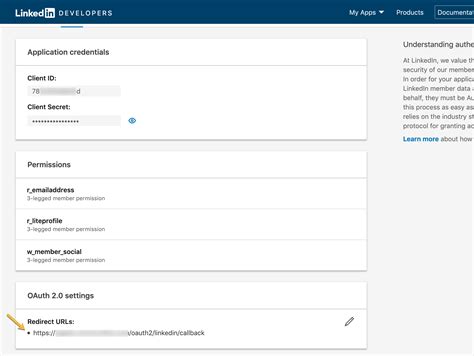 C Linkedin Oauth Failed With Required Error Message Stack Overflow