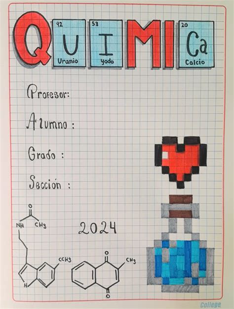Carátula De Química