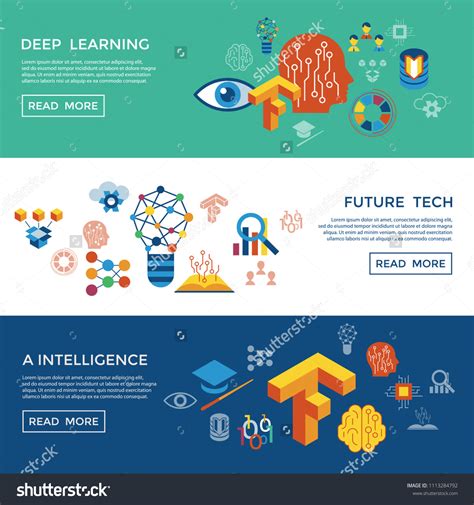 Digital Vector Deep Structured Learning Artificial Stock Vector Royalty Free 1113284792