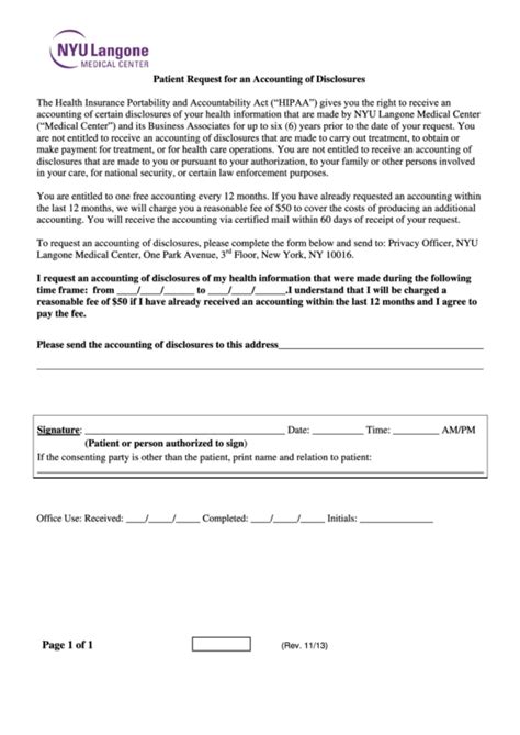 Owbpa Disclosure Template