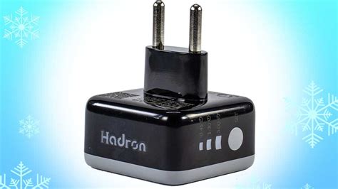 تبدیل و محافظ برق 3 سه شاخه به 2 دو شاخه تایمردار هادرون مدل P 103 Hadron P103 Smart Power