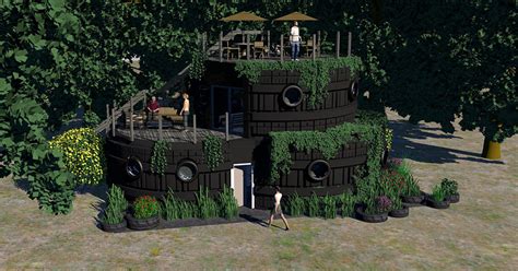 Airbnb Awards 100000 For Recycled Tire House In Michigan Crains
