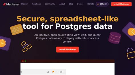 Mathesar Foundationmathesar Open Source Repository Opensslist