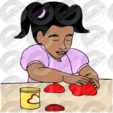 Playdough Clipart