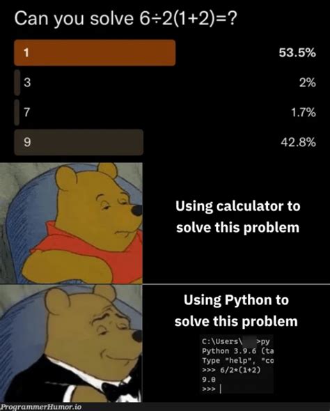 Python ProgrammerHumor Io