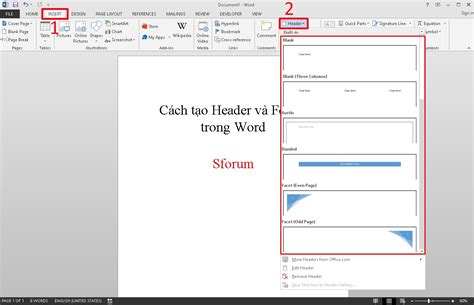Mẹo Tạo Header Trong Word Cực Dễ Mà Bạn Có Thể Tự Mình Thực Hiện Tbdn