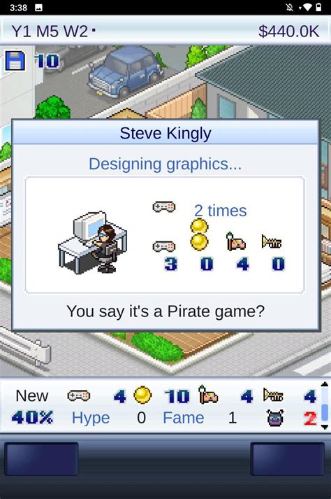 the first mobile game i bought some 13 years ago game dev story a