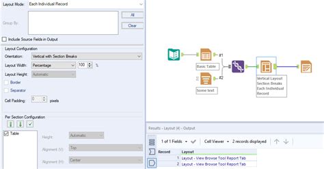 Solved Seperate Tables Into Different Pages Alteryx Community
