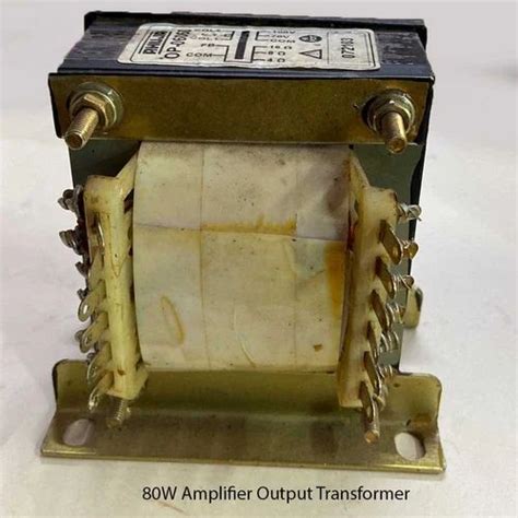 Rectangular Base Shape Amplifier Output Transformer At ₹ 1000 Piece