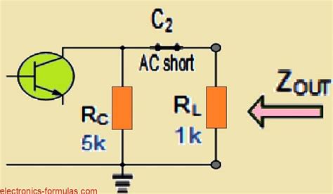 Understanding Input Impedance Of A Bjt Amplifier Circuit Electronics Calculations